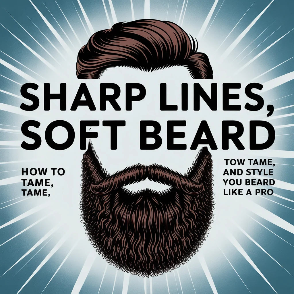 Sharp Lines, Soft Beard: How to Shape, Tame, and Style Your Beard Like ...
